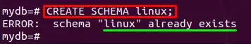 Postgres இல் CREATE SCHEMA ஐ எவ்வாறு பயன்படுத்துவது 7799_4