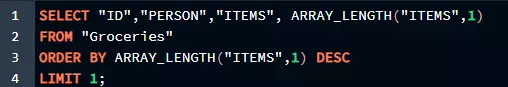 Wie finde ich die Array-Länge in PostgreSQL? 7815_9