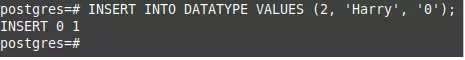 Pangkalahatang-ideya ng Mga Uri ng Data ng PostgreSQL 7818_10