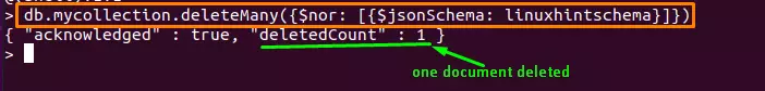 Kako koristiti $jsonSchema operator u MongoDB 7921_8