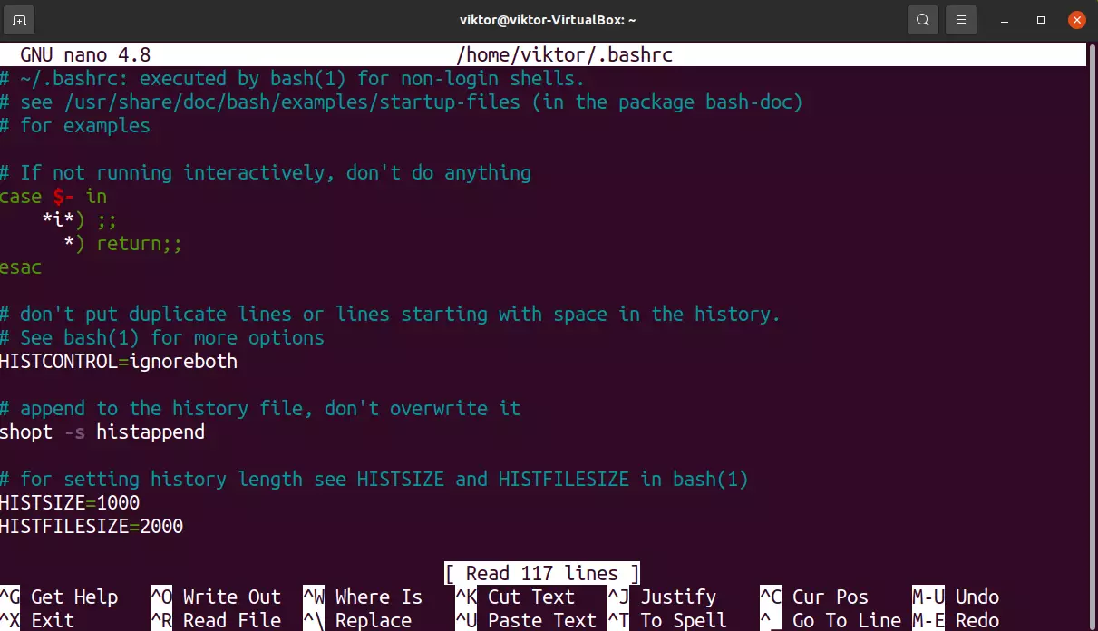 Hoe bashrc opnieuw te laden in Bash 795_2