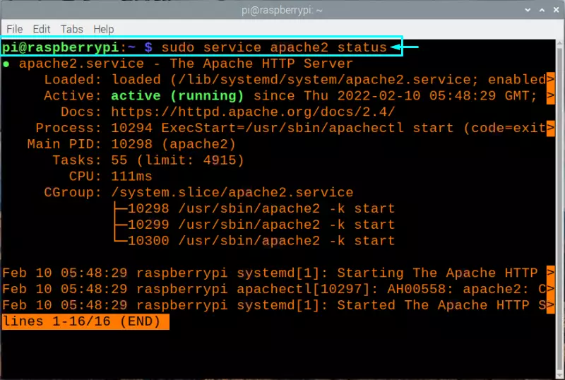 Wéi konvertéiert Raspberry Pi op e perséinleche Webserver 7966_17