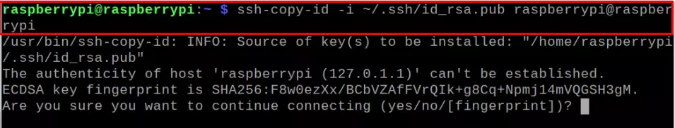 Raspberry Pi-ni qoruyun – Doğrulama üçün SSH Açarlarını quraşdırın 7974_4