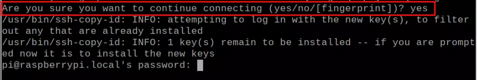 Raspberry Pi-ni qoruyun – Doğrulama üçün SSH Açarlarını quraşdırın 7974_5