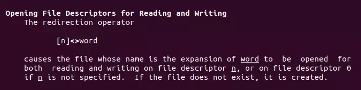Bash Linux Redirection Operators 797_12