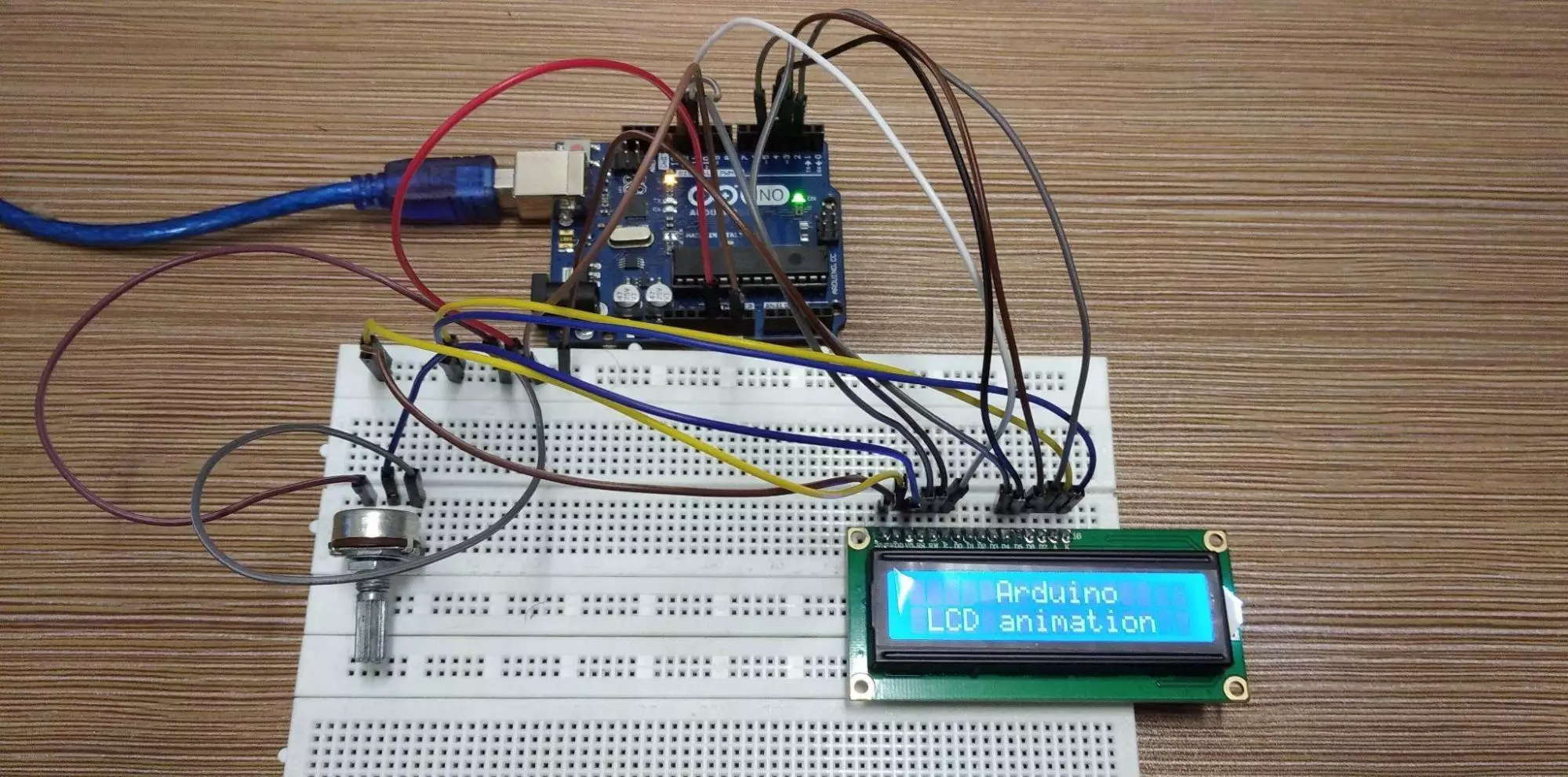 Arduino LCD මත සජීවිකරණ නිර්මාණය කරන්නේ කෙසේද? 7986_3