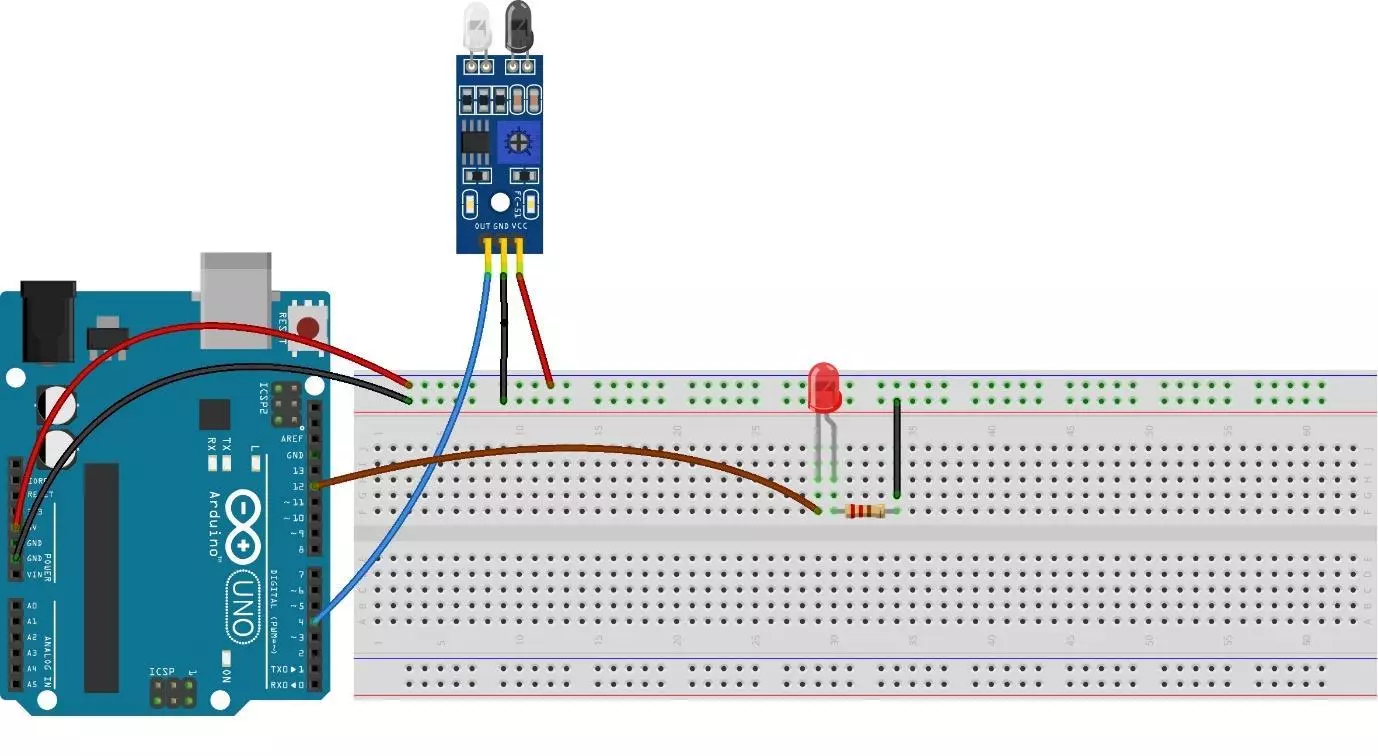 Otu esi ejikọta modul IR na Arduino Uno 7999_4