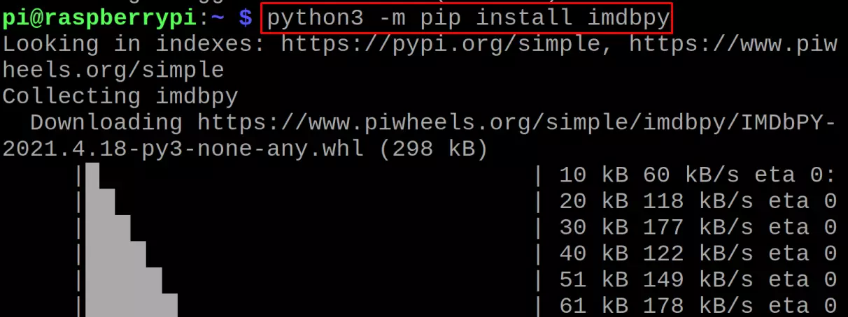 Auala e Maua ai Fa'amatalaga Ata i luga ole Raspberry Pi Terminal 8009_2