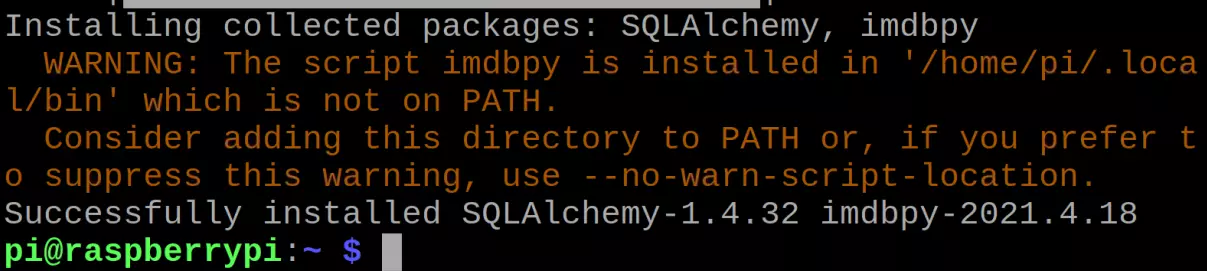 Raspberry Pi Terminalında Film Məlumatını Necə Almaq olar 8009_3