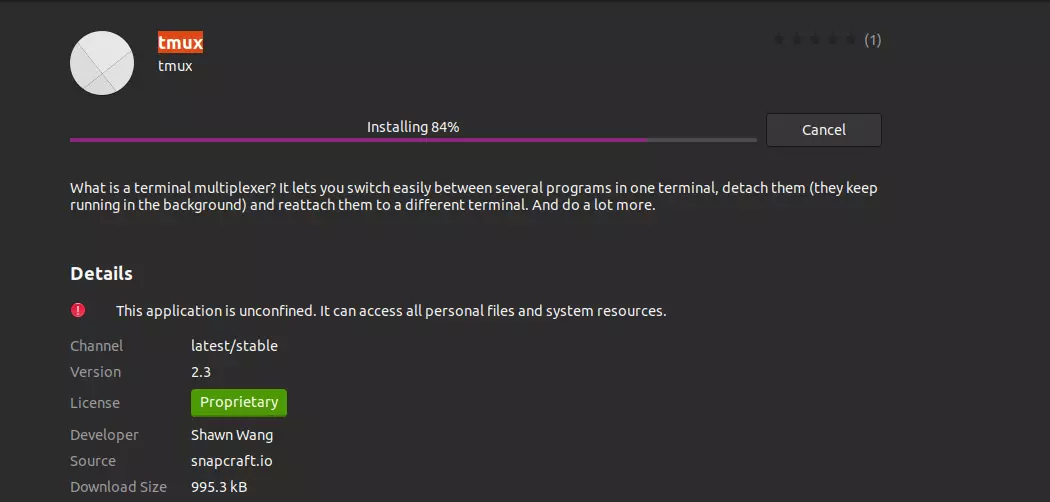 Come regolare le dimensioni del riquadro Tmux? 800_1