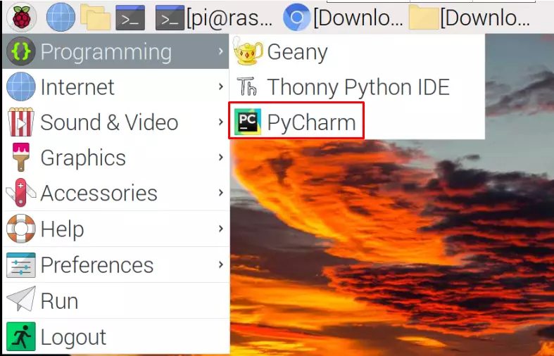 Kaip įdiegti PyCharm Raspberry pi operacinėje sistemoje 8013_11
