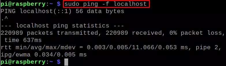 Kako riješiti problem Raspberry Pi koristeći komandu htop i ping 8016_9