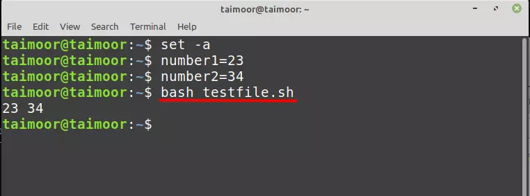 Πώς να χρησιμοποιήσετε το Set Command στο Bash 801_16