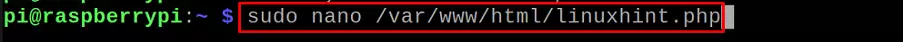 Conas Freastalaí Gréasáin Apache a Shocrú ar an Raspberry Pi 8025_12