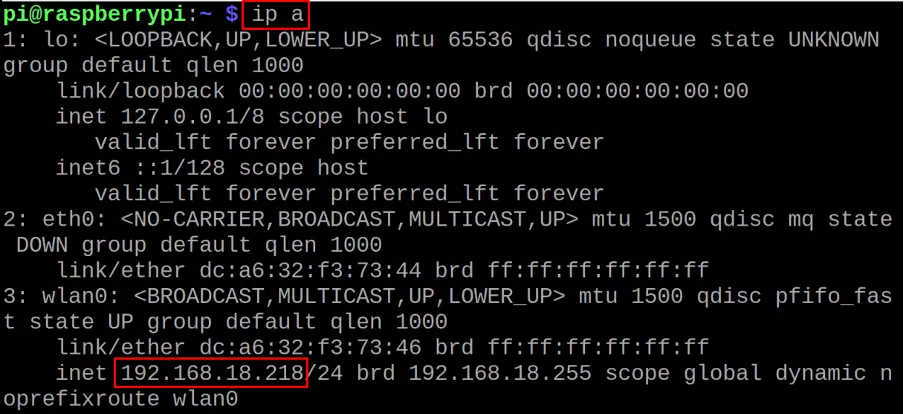 Como encontrar o endereço IP do sistema operacional Raspberry Pi 8026_2