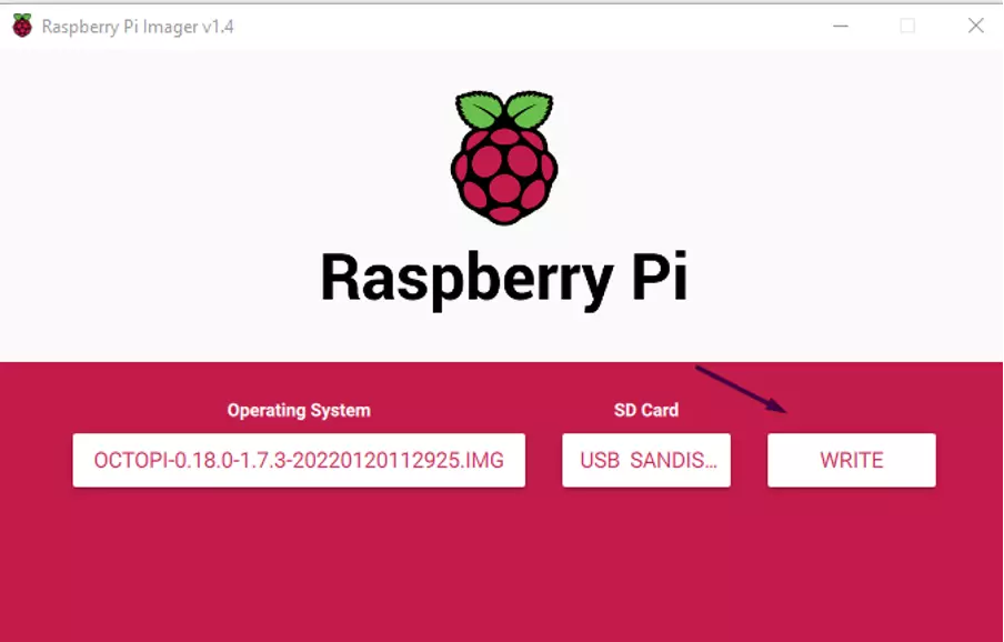 Raspberry Pi операция системасына OctoPrintны ничек урнаштырырга 8027_5