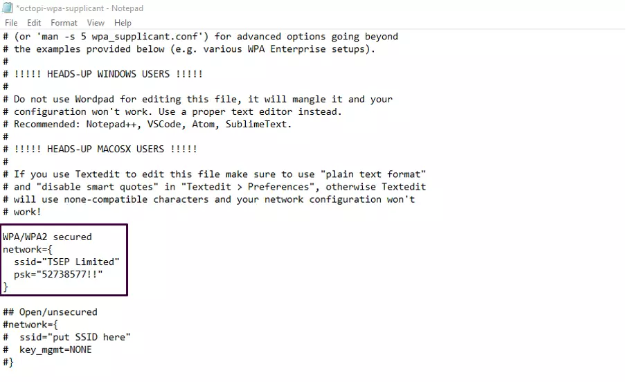 Cómo instalar OctoPrint en el sistema operativo Raspberry Pi 8027_8