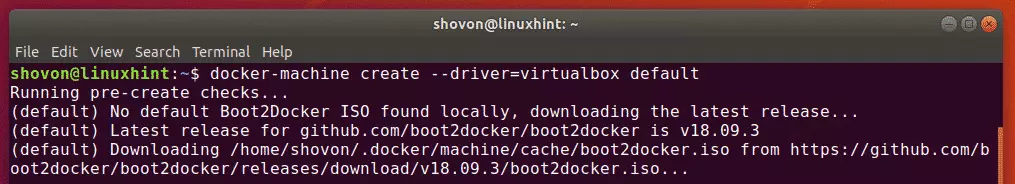 Kā iestatīt Docker mašīnu, izmantojot VirtualBox 8034_10