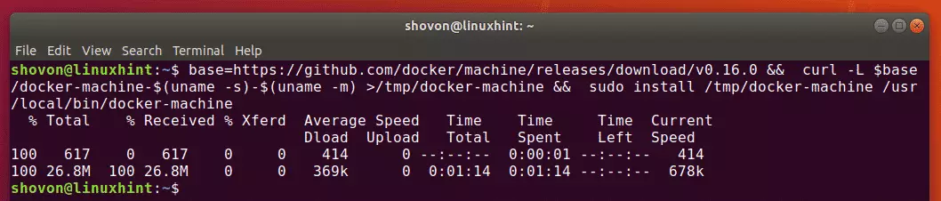 Sådan konfigureres Docker Machine med VirtualBox 8034_4