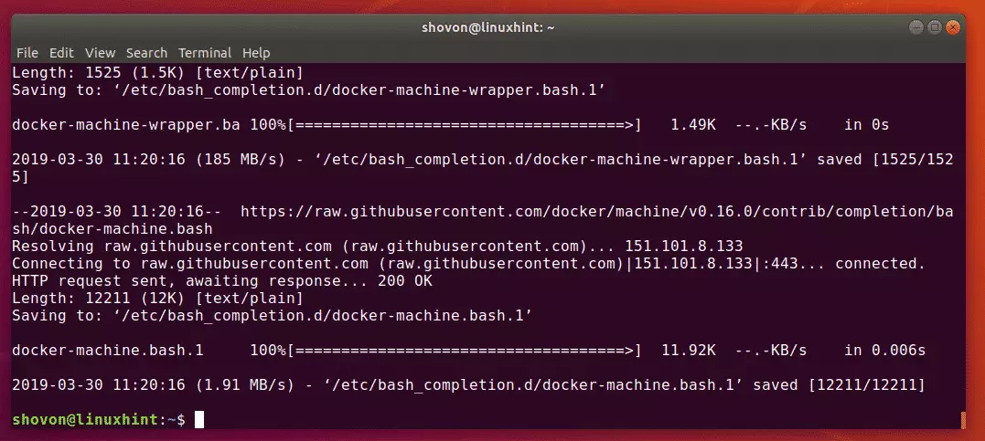 Nola konfiguratu Docker Machine VirtualBox-ekin 8034_7
