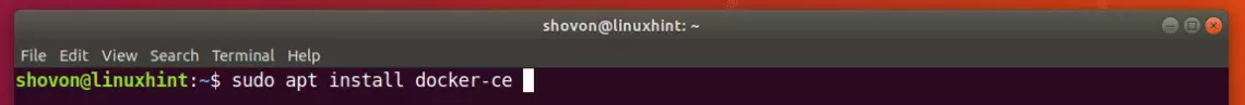 Dockeri installimine ja kasutamine Ubuntu 18.04 LTS-is 8053_10