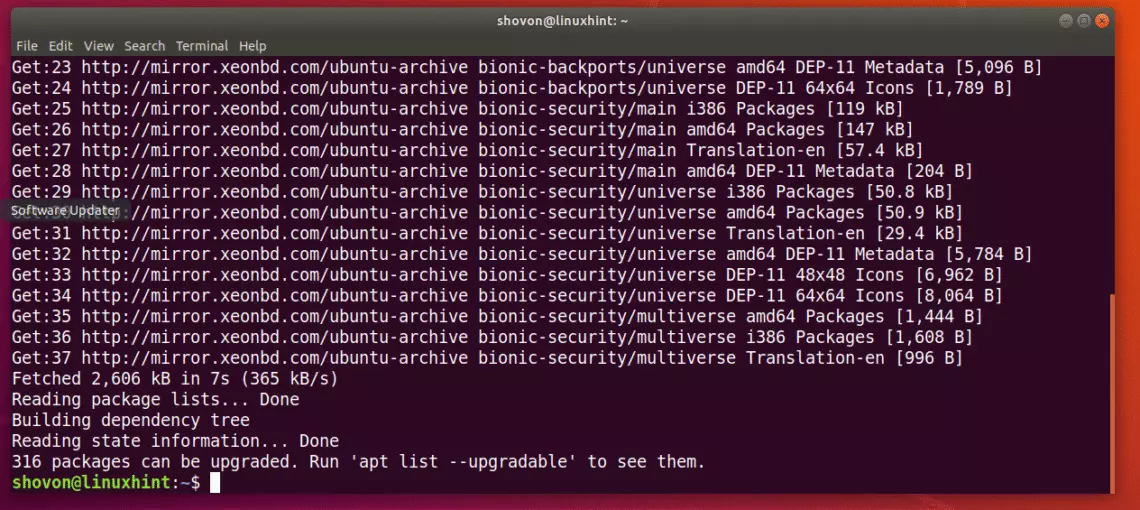 Ubuntu 18.04 LTS මත Docker ස්ථාපනය කර භාවිතා කරන්නේ කෙසේද? 8053_2