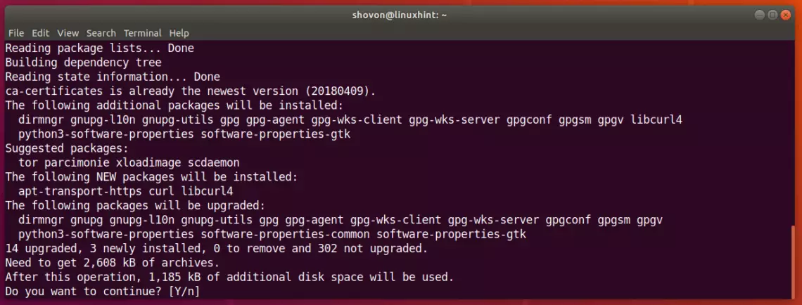 Ubuntu 18.04 LTS मा डकर कसरी स्थापना र प्रयोग गर्ने 8053_4