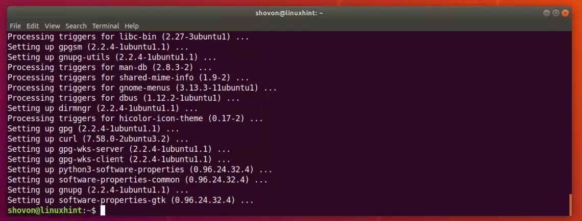 Ubuntu 18.04 LTS मा डकर कसरी स्थापना र प्रयोग गर्ने 8053_5