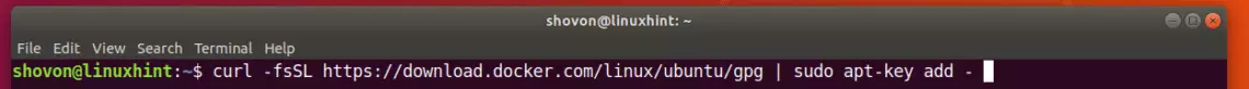 Dockerin asentaminen ja käyttö Ubuntu 18.04 LTS:ssä 8053_6