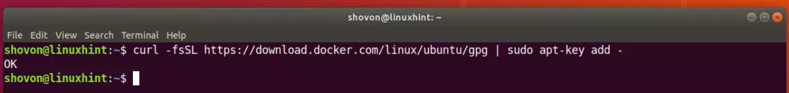 Ubuntu 18.04 LTS တွင် Docker ကို ထည့်သွင်းအသုံးပြုနည်း 8053_7