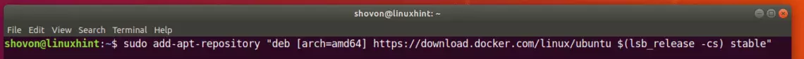 Faʻafefea ona faʻapipiʻi ma faʻaoga le Docker ile Ubuntu 18.04 LTS 8053_8