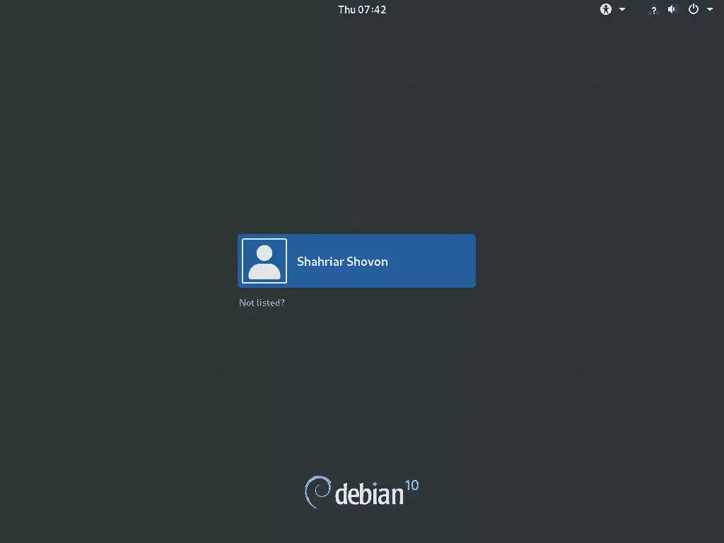 Instalando o GNOME Desktop Environment no Debian 10 Minimal Server 8059_16