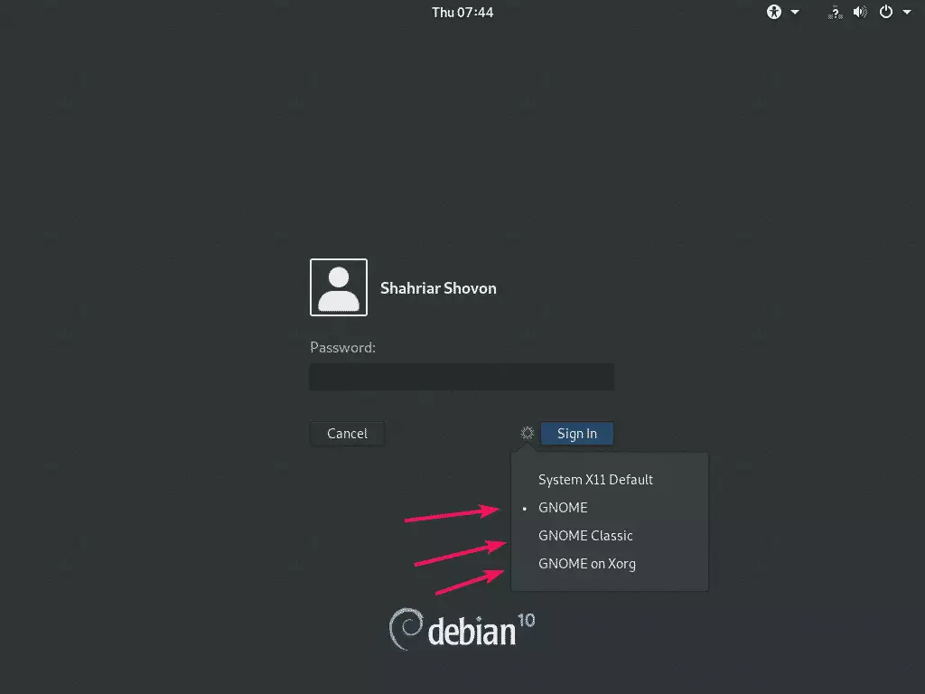 Instalando o GNOME Desktop Environment no Debian 10 Minimal Server 8059_18