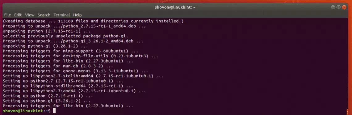 Ubuntu 18.04 LTS дээр Desk Changer GNOME 3 өргөтгөлийг хэрхэн суулгах, ашиглах талаар 8060_11