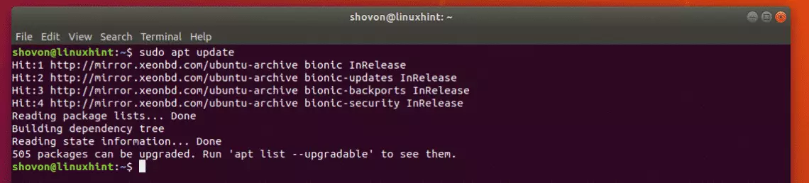 Ubuntu 18.04 LTS da Desk Changer GNOME 3 kengaytmasini qanday o'rnatish va undan foydalanish 8060_2