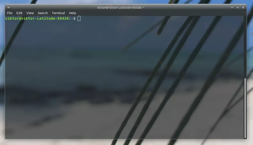 I-adjust ang Gnome Terminal Transparency 8065_6