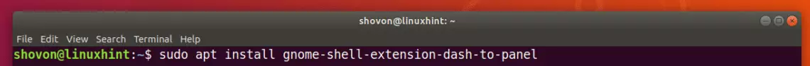 Hoe GNOME 3-extensies op Ubuntu 18.04 LTS te installeren 8066_17