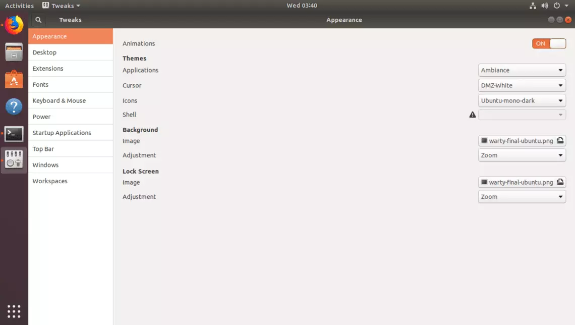 ଉବୁଣ୍ଟୁ 18.04 LTS ରେ GNOME 3 ଏକ୍ସଟେନ୍ସନ୍ କିପରି ସଂସ୍ଥାପନ କରିବେ | 8066_6