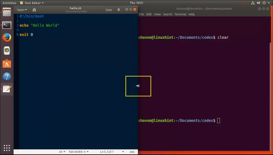 Gnome Split Screen บน Ubuntu 8070_7