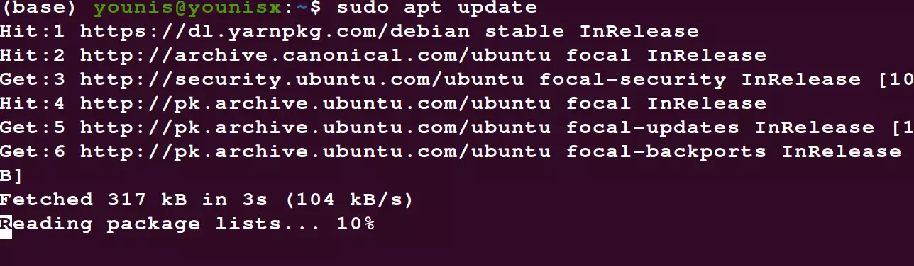 Kuidas installida Node.js ja npm Ubuntu versiooni 20.04