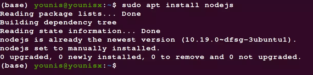 Sida loo rakibo Node.js iyo npm on Ubuntu 20.04 8100_2