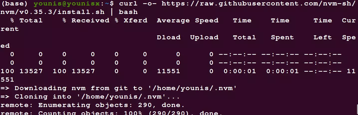 Hoe Node.js en npm op Ubuntu 20.04 te installeren? 8100_5