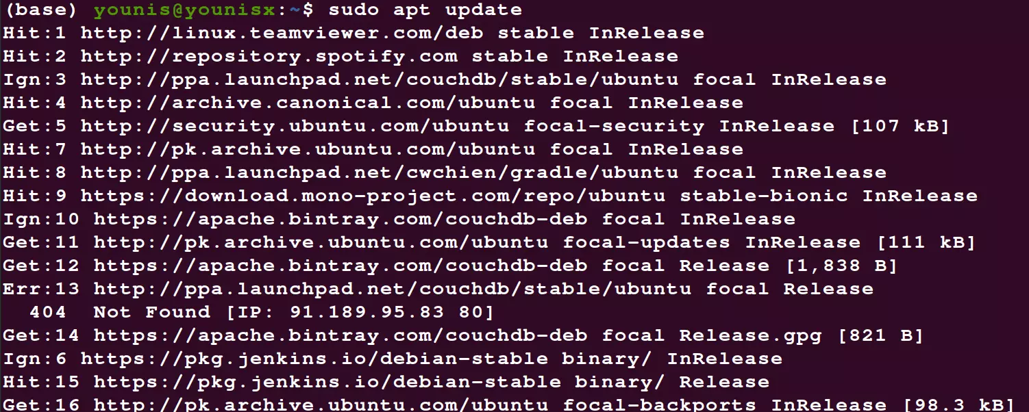 Installazione di CouchDB su Ubuntu 20.04 8101_5