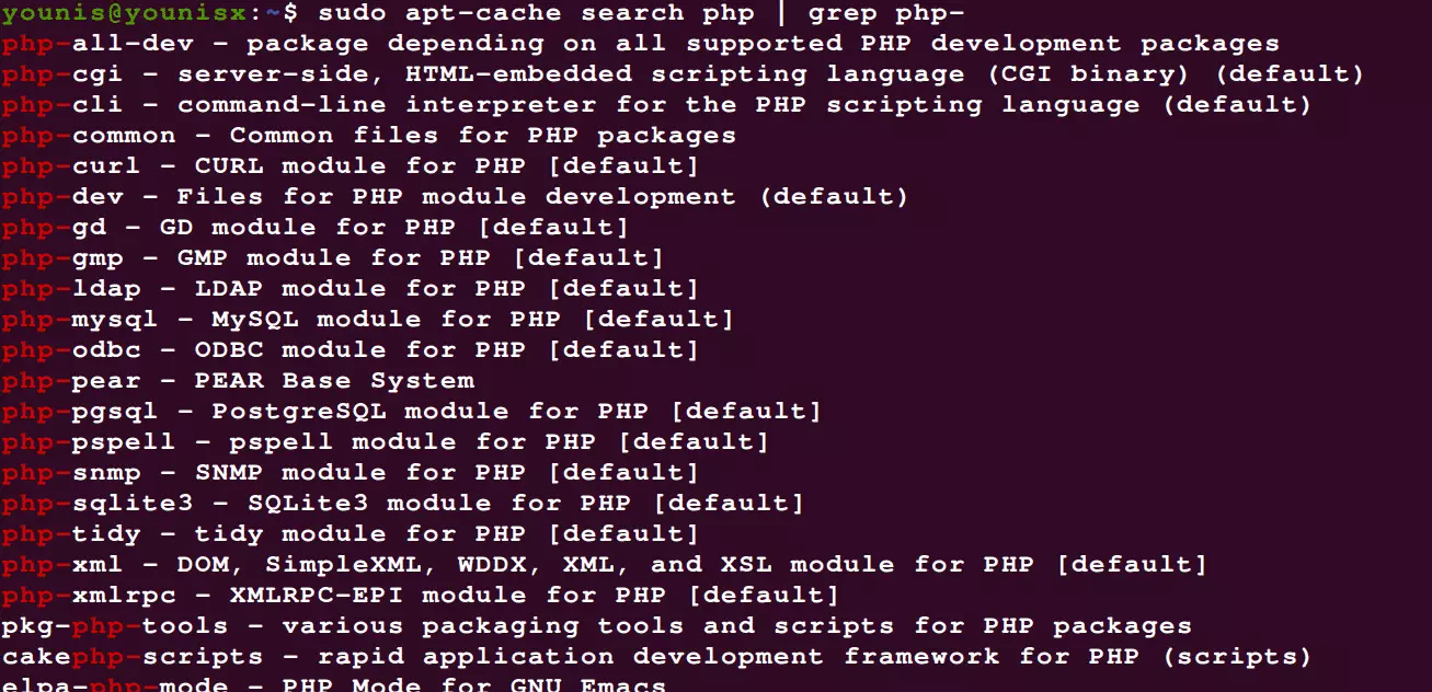 Kif Tinstalla PHP f'Ubuntu 20.04 8107_2