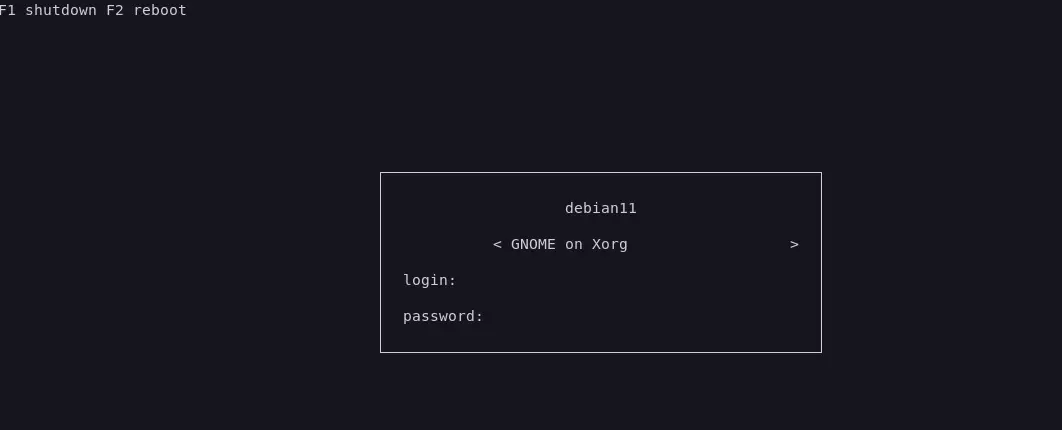 Debian 11 တွင် Ly Window Manager ကို ထည့်သွင်းနည်း 816_2