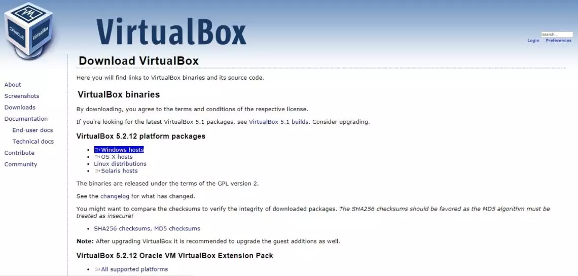 VirtualBox kwa Kompyuta 8177_2