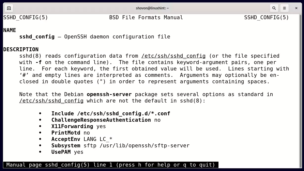 Engedélyezze az SSH-kiszolgálót a Debian 11 rendszeren 817_28