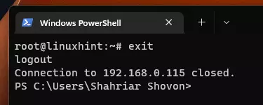 Ka yeel Server-ka SSH Debian 11 817_41