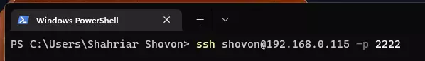 Ka yeel Server-ka SSH Debian 11 817_46