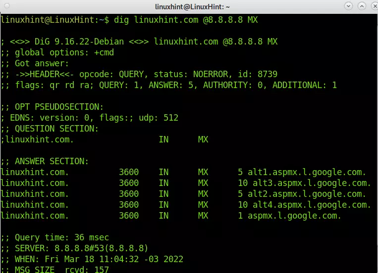 DIG-ê li Debian 11 saz bikin 819_6